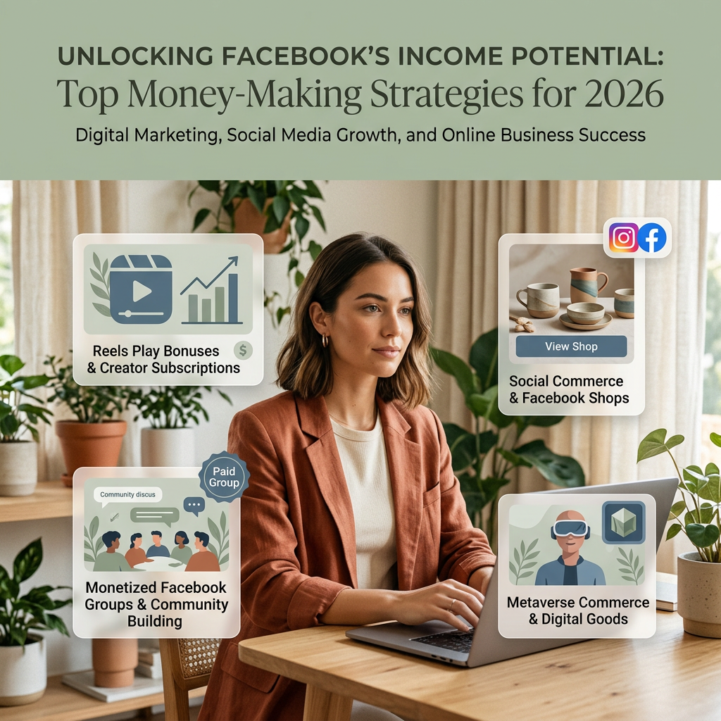 Comment gagner de l'argent sur Facebook en 2026 | SellerPic